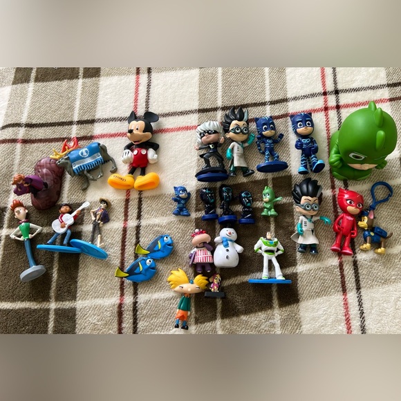 Disney | Toys | Disney Assorted Plastic Figures Mickey Mouse Pj Masks ...
